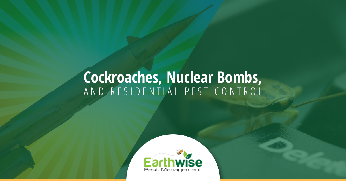 Cockroaches, Nuclear Bombs, And Residential Pest Control - Earthwise ...